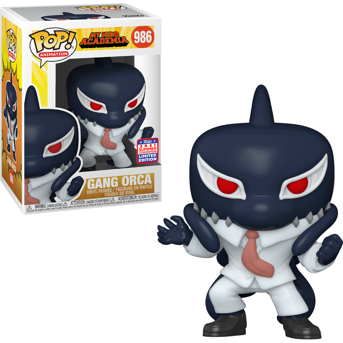 Orca Toy Funko Pop! My Hero Academia Gang Orca - 2021 Summer Convention ...
